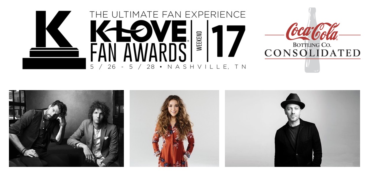 Music News | For KING & COUNTRY, Lauren Daigle And TobyMac Top Nominees For 2017 K-LOVE Fan ...
