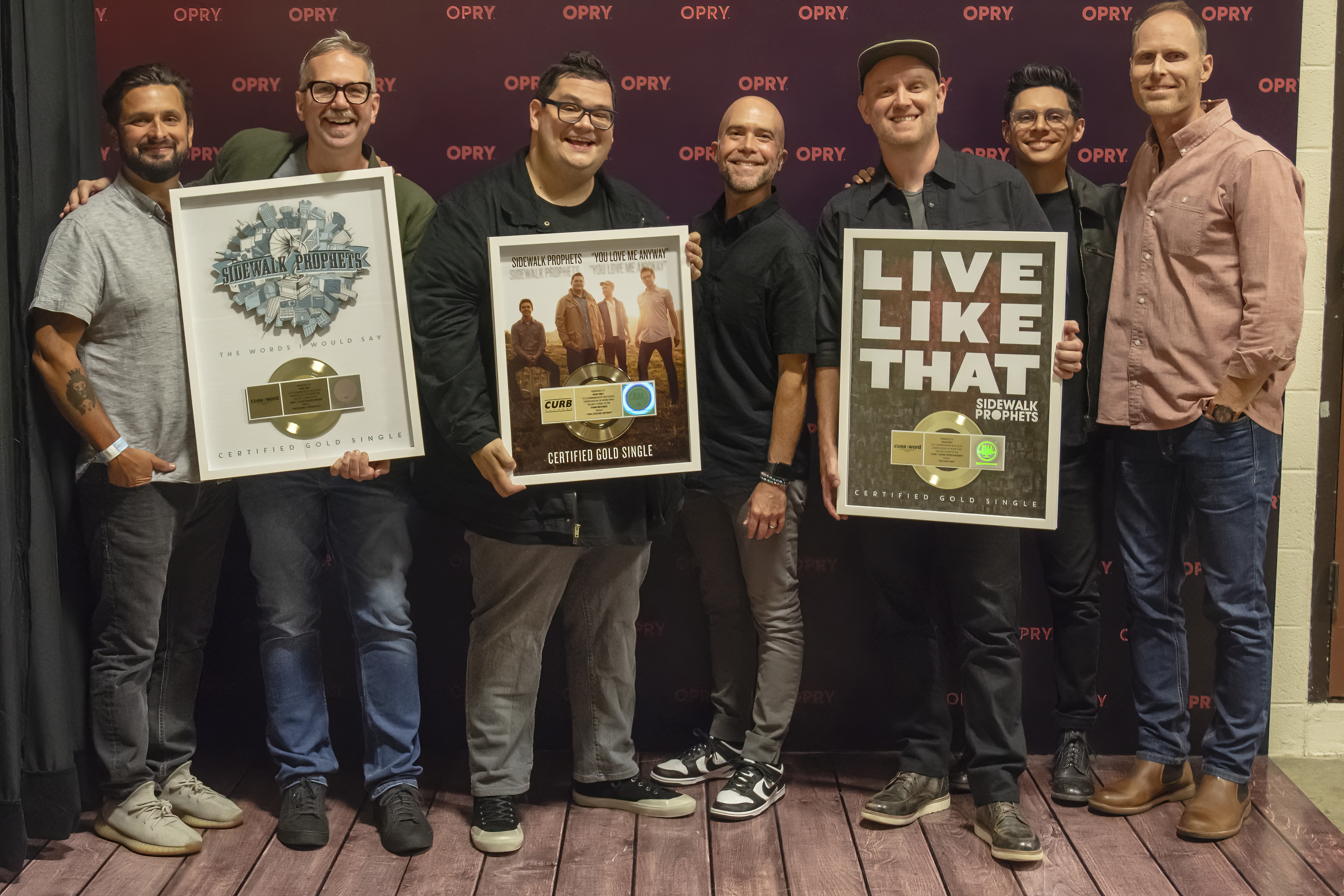 Music News | Curb Records’ Sidewalk Prophets makes Grand Ole Opry debut ...